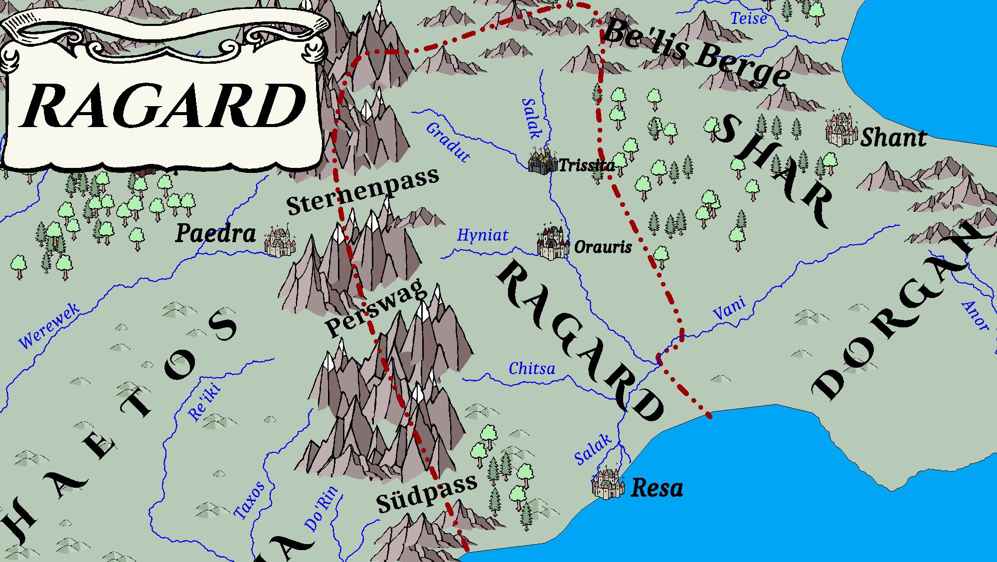 Ragard (Arbatos-Zyklus) - Hassels Welten